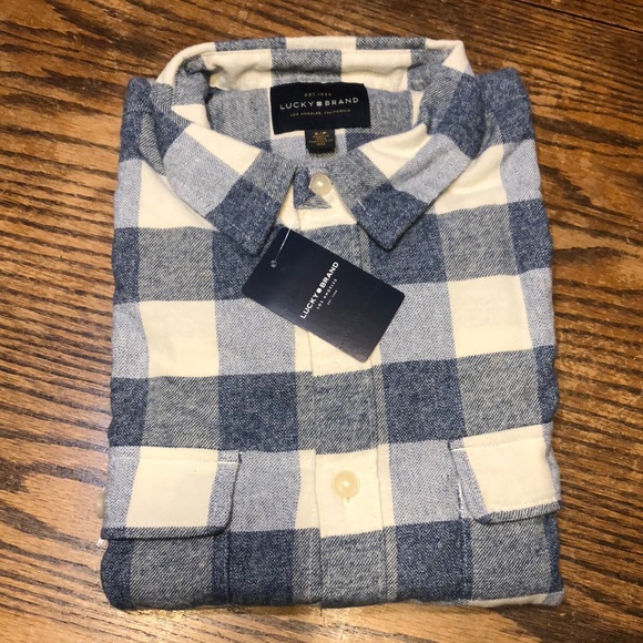 Lucky Brand | Shirts | Nwt Lucky Brand Flannel Button Down | Poshmark